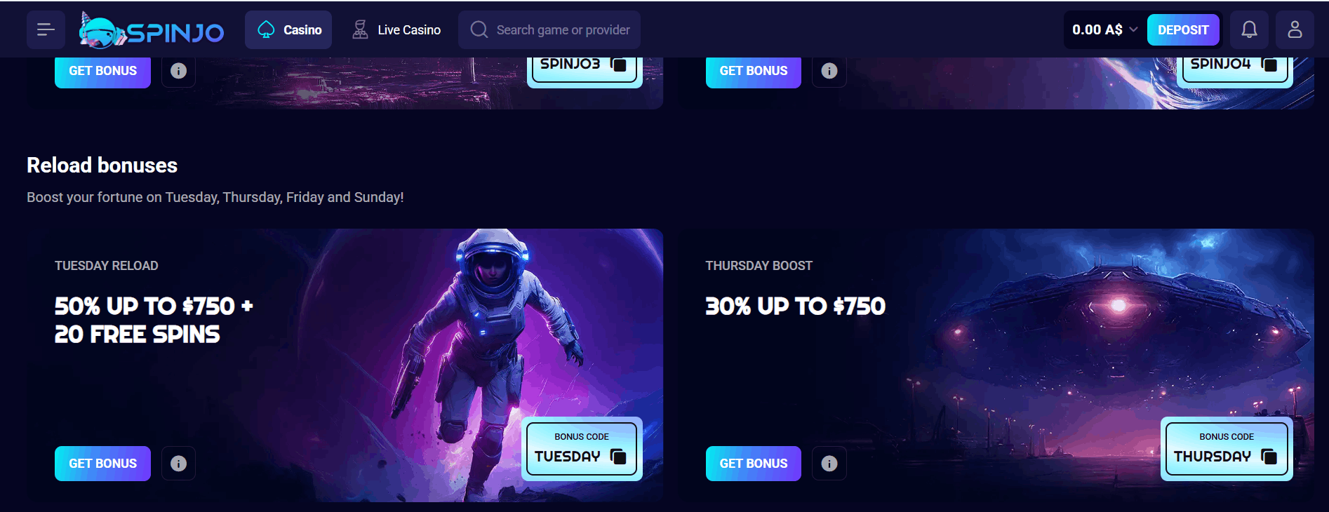 Spinjo Casino Review by Australian Gamblers (2026)